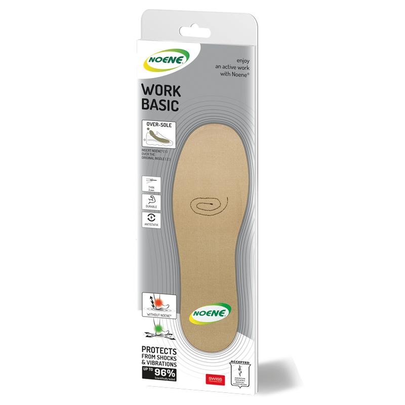 Insoles for safety shoes WORK BASIC - Noene
